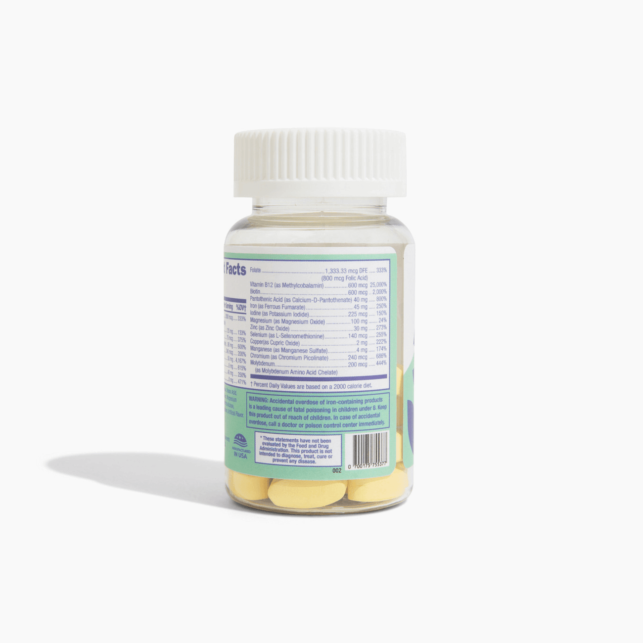 Bariatric Multivitamin with Iron (45mg) | One Per Day