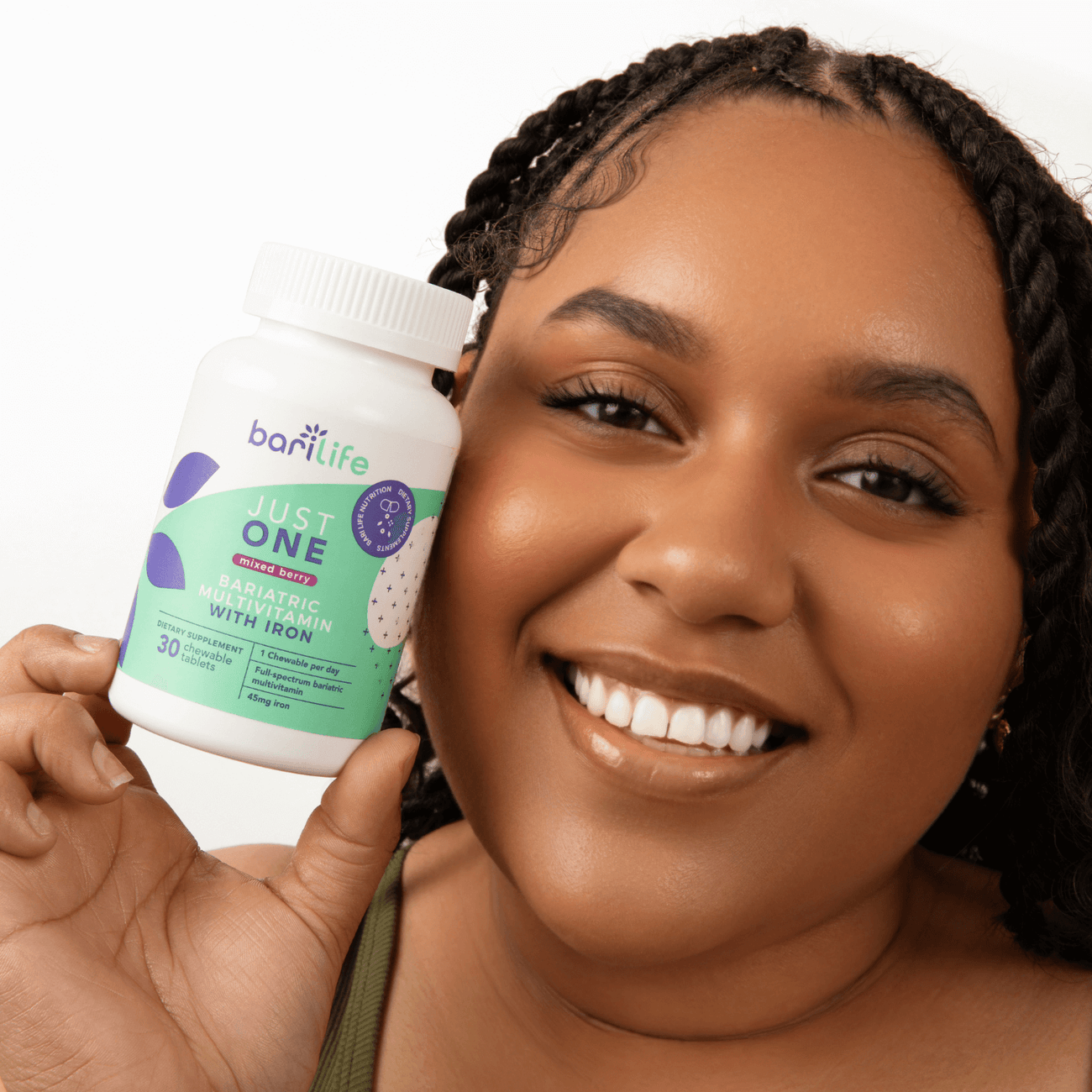 Bariatric Vitamins Chewable: Once Daily Multivitamin + Iron